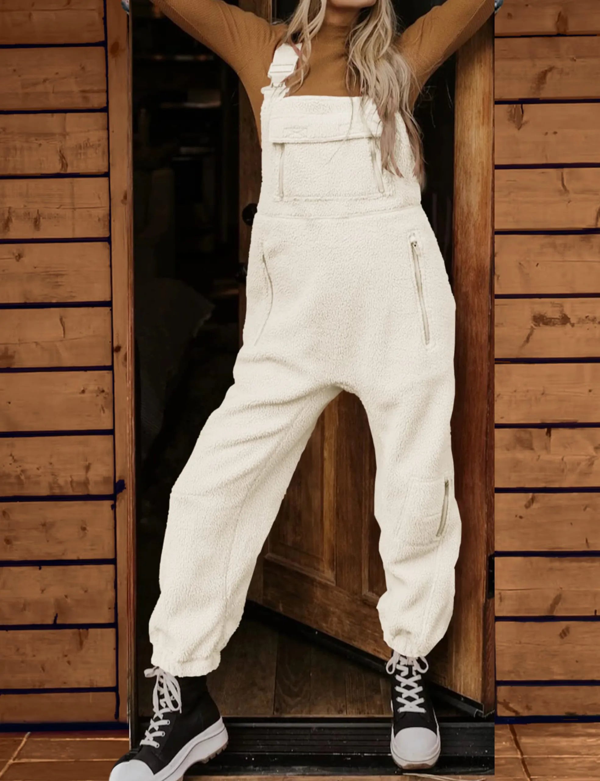 Fleecly™ - Women's Fleece Overalls with Loose Fit (40% Off) – Clarendale